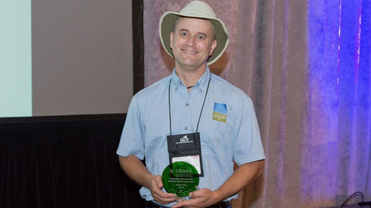 Five Rivers Metroparks' Joshua York Wins NAAEE Award: Outstanding ...